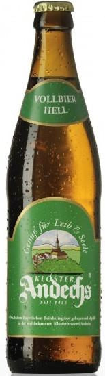 Andechser Vollbier Hell Lager 500mL – Beer and Wine Co
