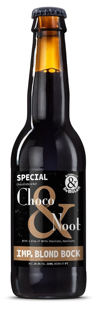 De Molen Choco & Noot Imperial Blonde Bock 330mL – Beer and Wine Co