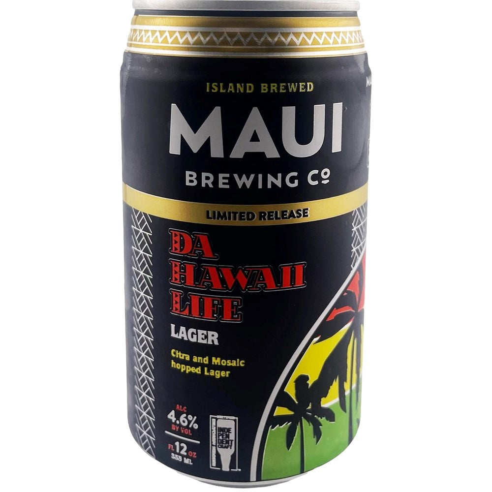 Maui Da Hawaii Life Lager 355mL – Beer and Wine Co